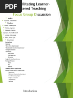 Practical Guide to Focus Group Discussions | PDF | Focus Group | Question