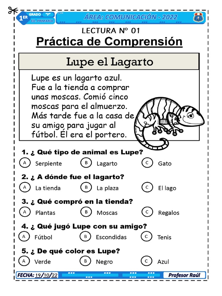 Lecturas Para Niños Pdf