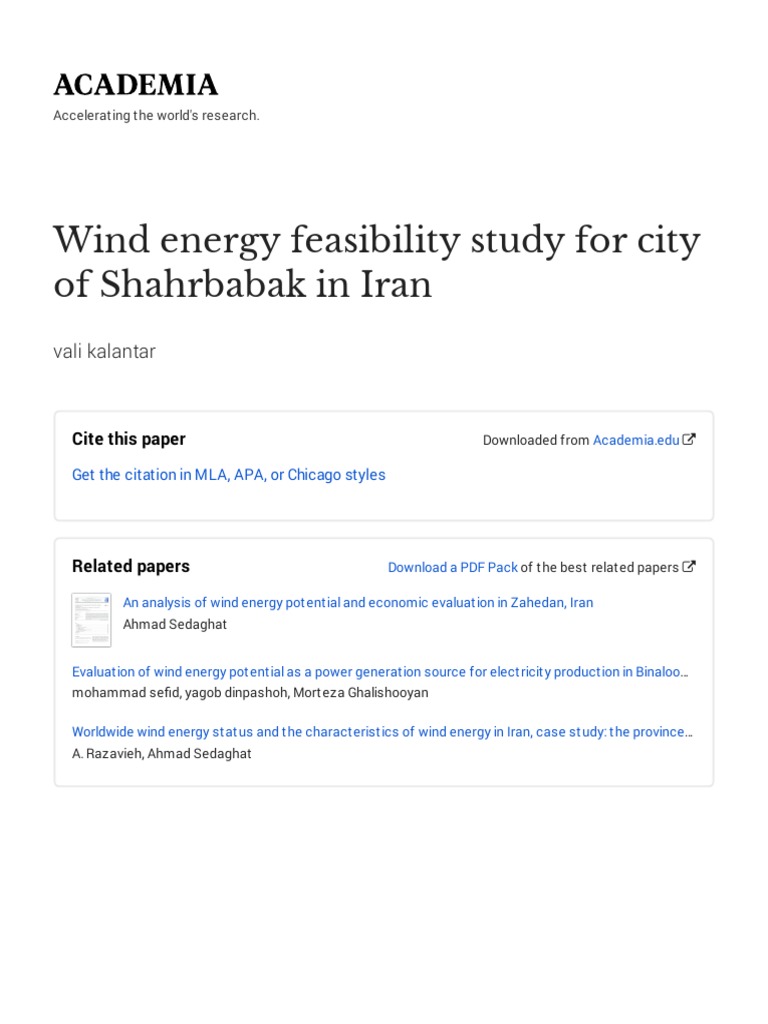 J.rser.2011.02.03020211104 7466 1xzeks0 With Cover Page v2 | PDF | Wind ...