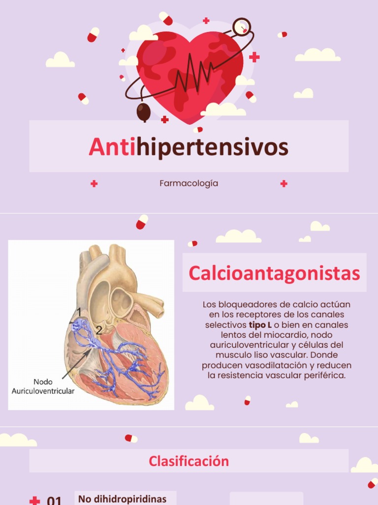 ANTIHIPERTENSIVOS | PDF | Causas de la muerte | Farmacología