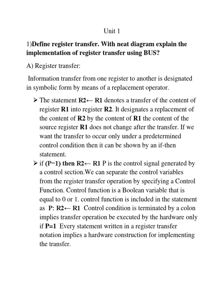 Coa Question Bank | PDF | Input/Output | Central Processing Unit