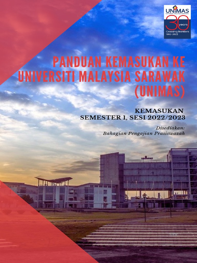 2022 2023 Panduan Kemasukan UNIMAS Latest 15092022 | PDF