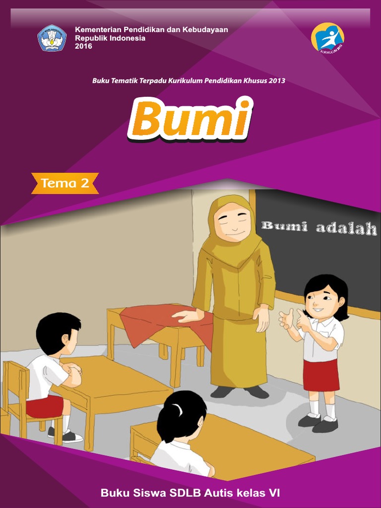 Buku Tematik SDLB Autis VI | PDF