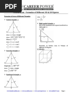 Surface Area of Cube - Formula, TSA of Cube, LSA (CSA) of Cube | PDF ...