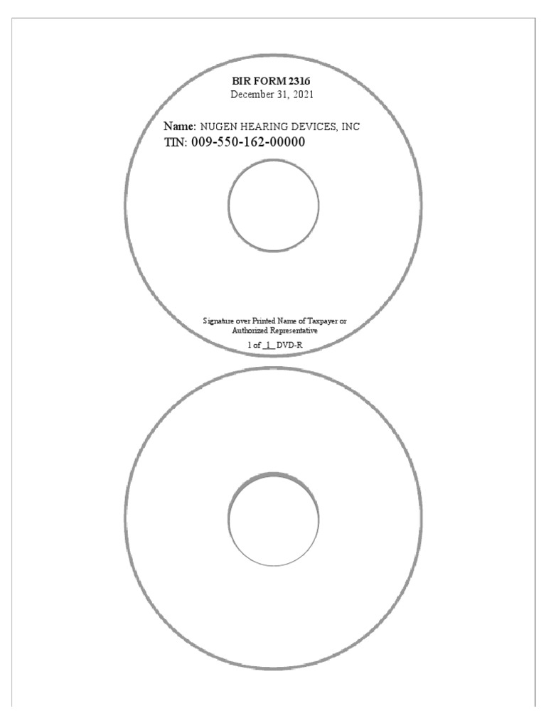 DVD Template | PDF