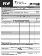 Bir Form 2307 Sample | PDF | Withholding Tax | Corporate Tax