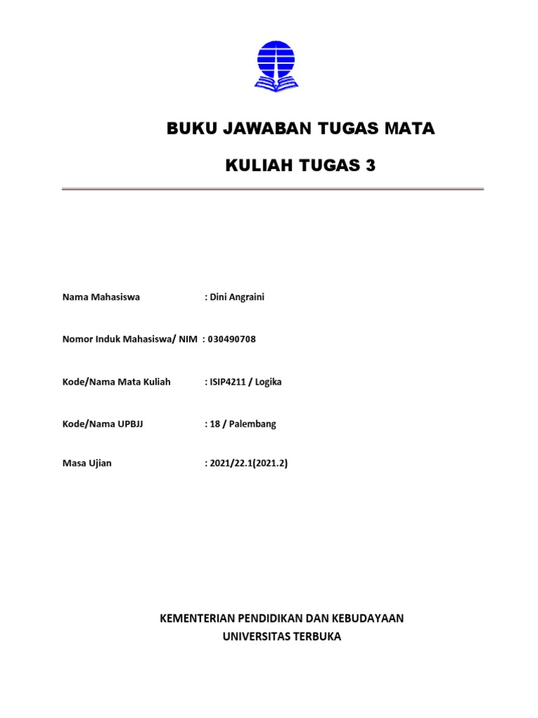 Logika tmk3 | PDF | Ilmu Sosial | Kajian Bahasa Asing