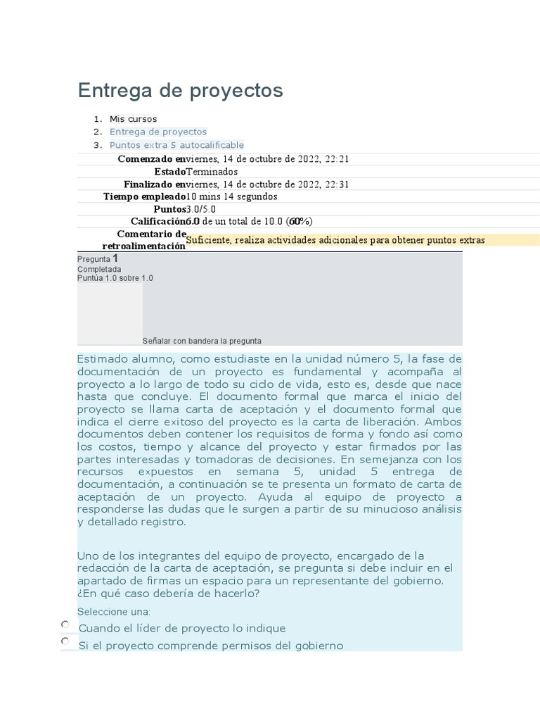 Documentando el inicio de un proyecto: la importancia de la carta de ...