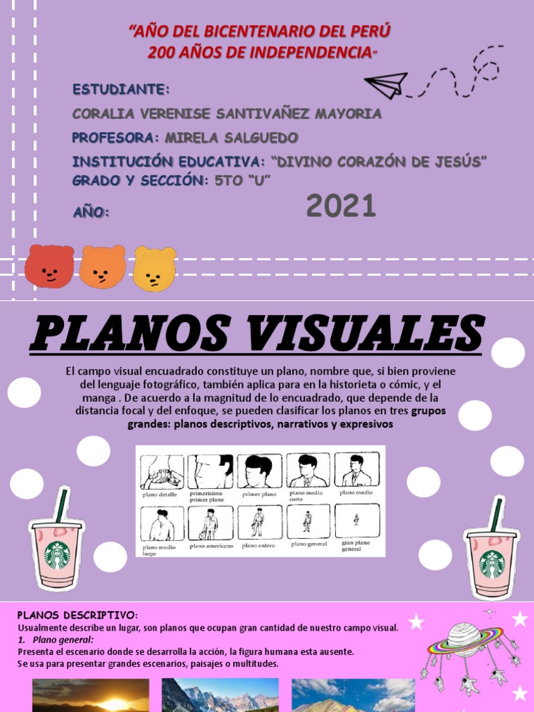 Planos Visuales en la Narrativa Gráfica | PDF | Cómics