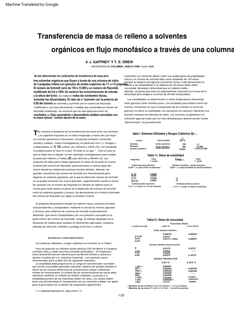 TREYBAL (7) 64B Gaffney-Cc | PDF | Concentración | Solubilidad