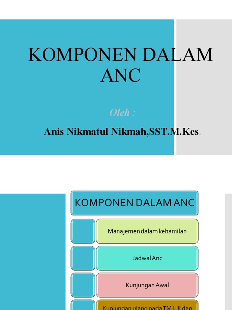 Komponen Dalam Anc | PDF