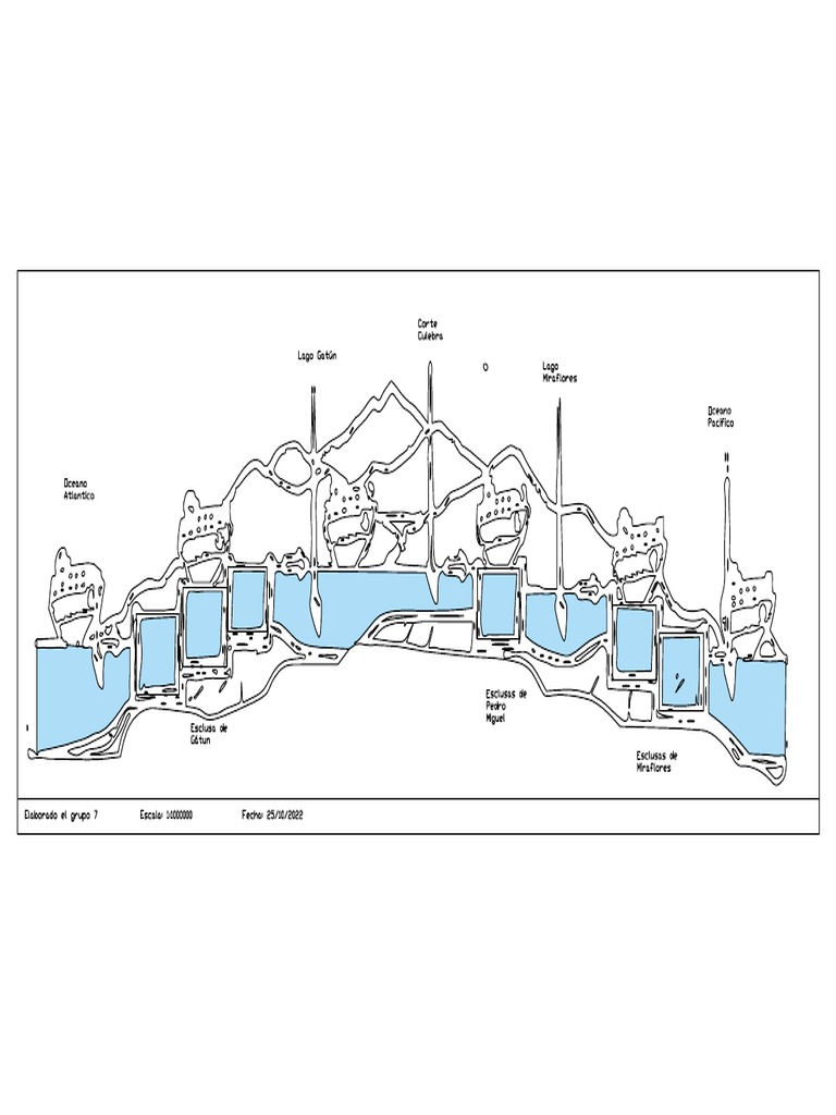 Planos Del Canal de Panama | PDF