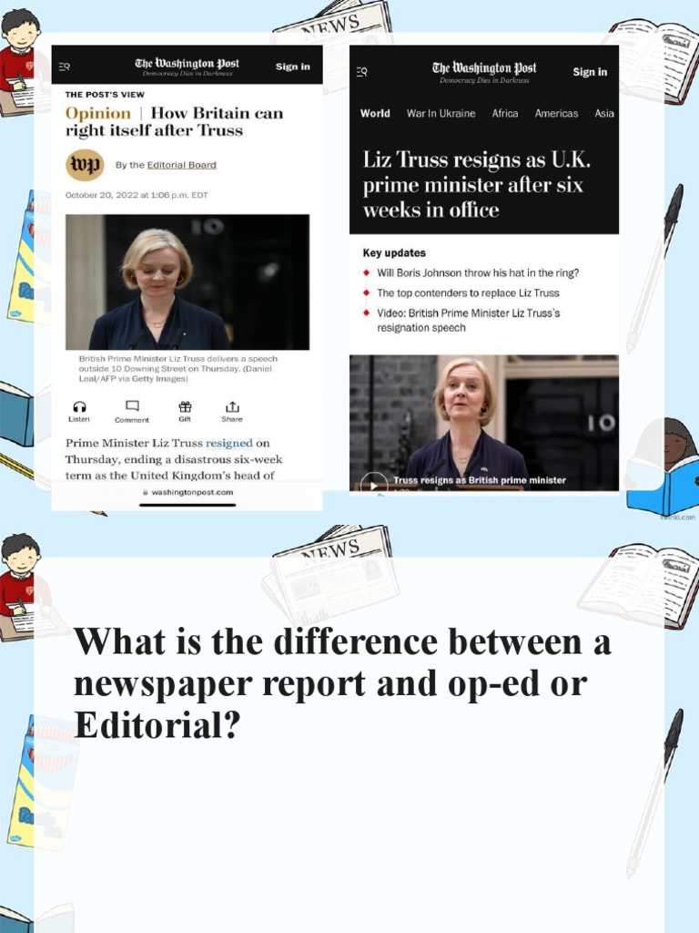 Essentials of Newspaper Report Writing | PDF | Newspapers | News