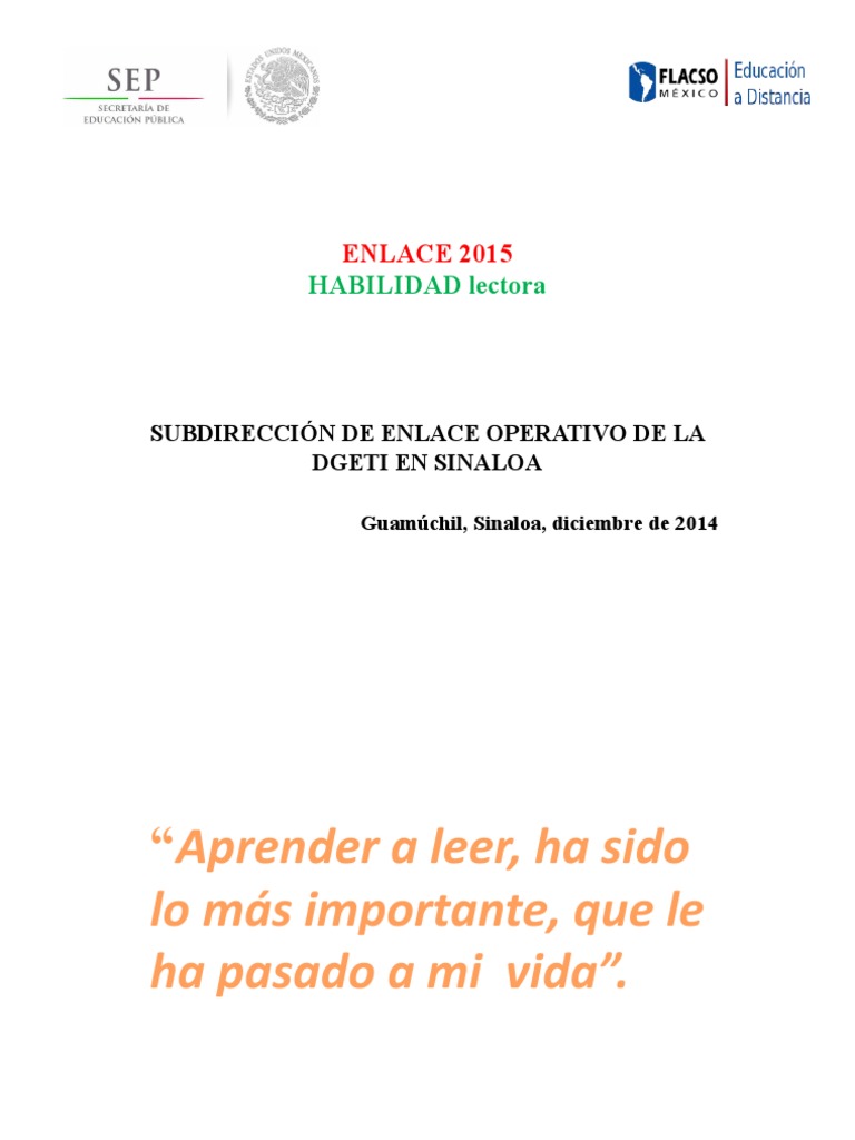 Conceptos Comprensi+ N Lectora | PDF | Aprendizaje | Comprensión lectora
