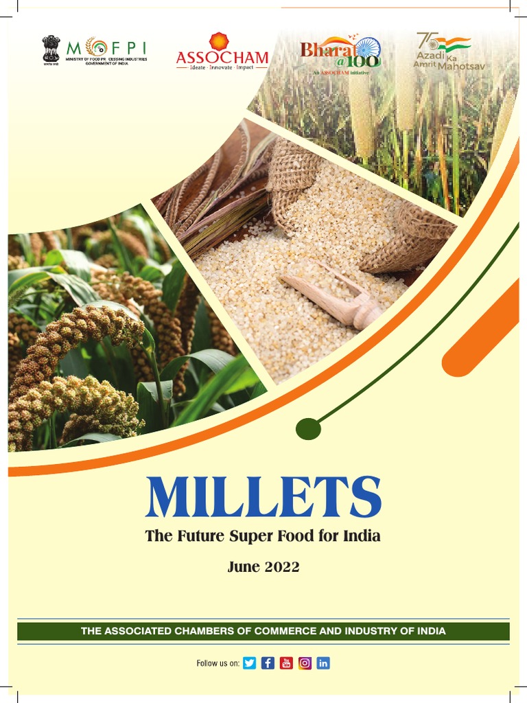 Report - Millets 2022 (Print Version) | PDF | Agriculture | Dietary Fiber
