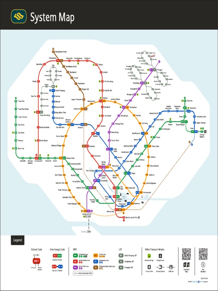 MRT Map Singapore | PDF