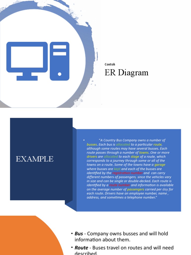 ER Diagram for Bus Company System | PDF