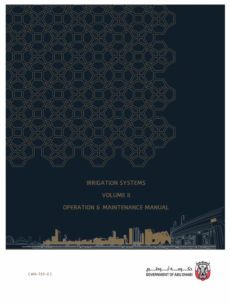 Wa-725-2 O&m | PDF | Valve | Irrigation