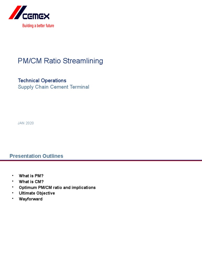 Optimizing PM/CM Ratio for Maintenance | PDF | Systems Engineering