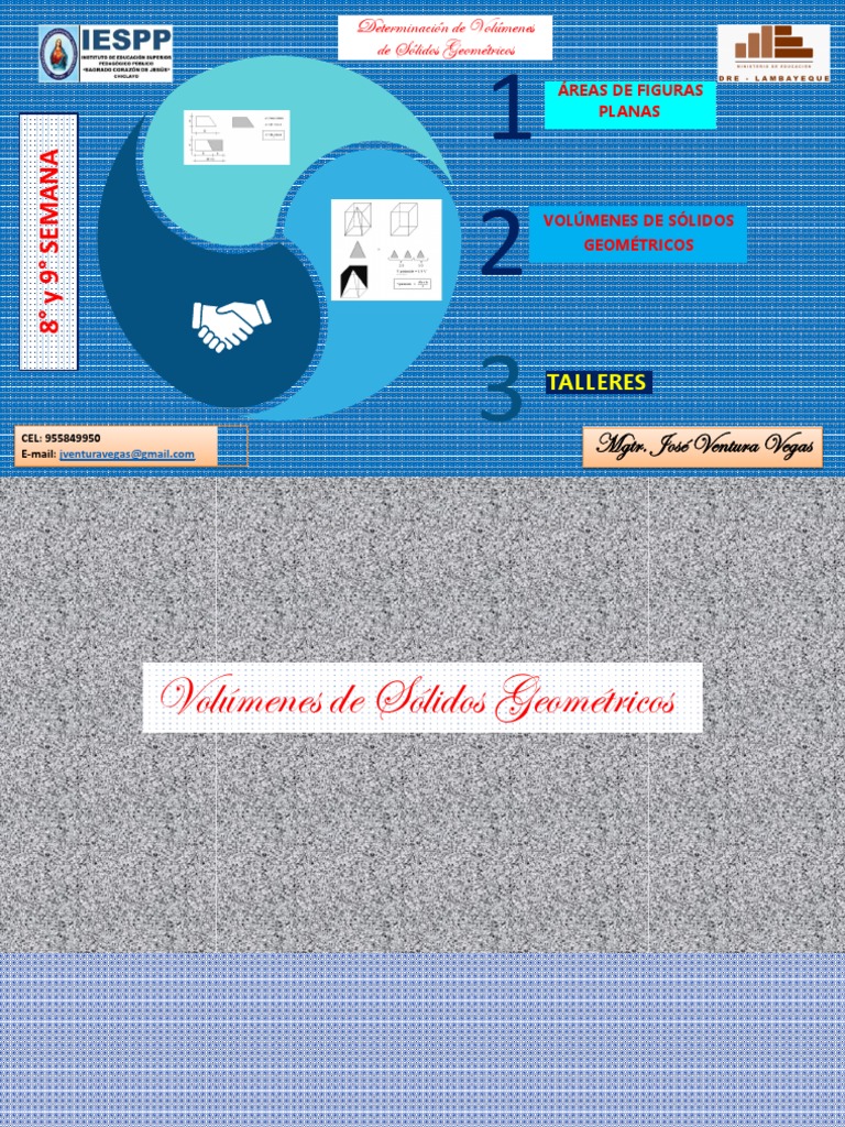 Determinacion de Volumenes de Solidos Geometricos | PDF