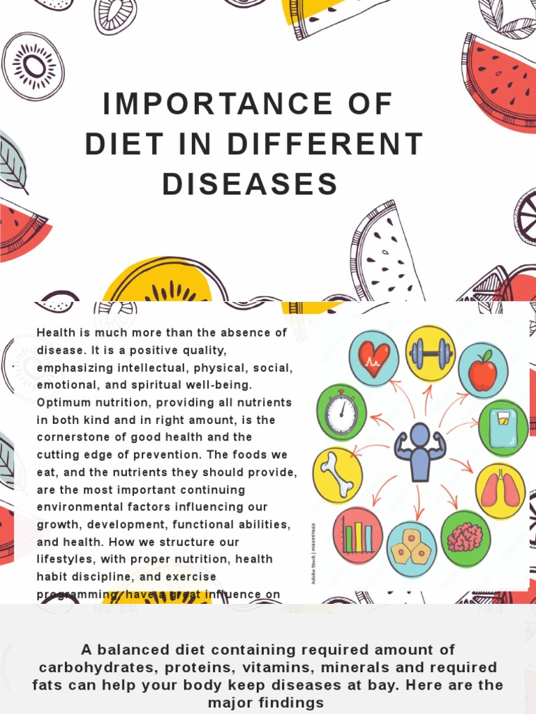 Importance of Diet in Different Diseases | PDF | Diet & Nutrition ...