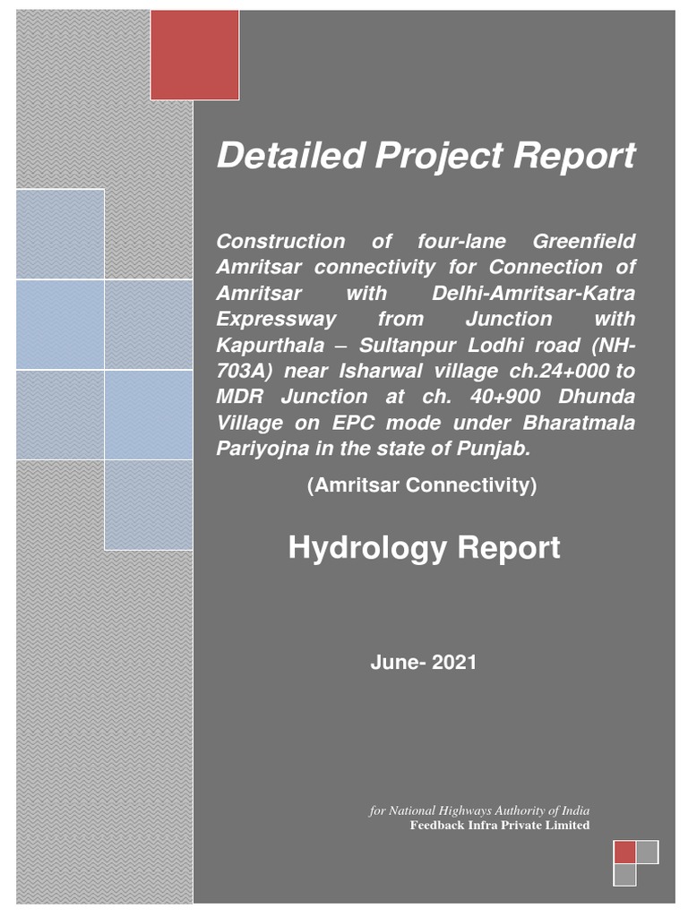 Hydrology Report | PDF | Drainage Basin | Discharge (Hydrology)