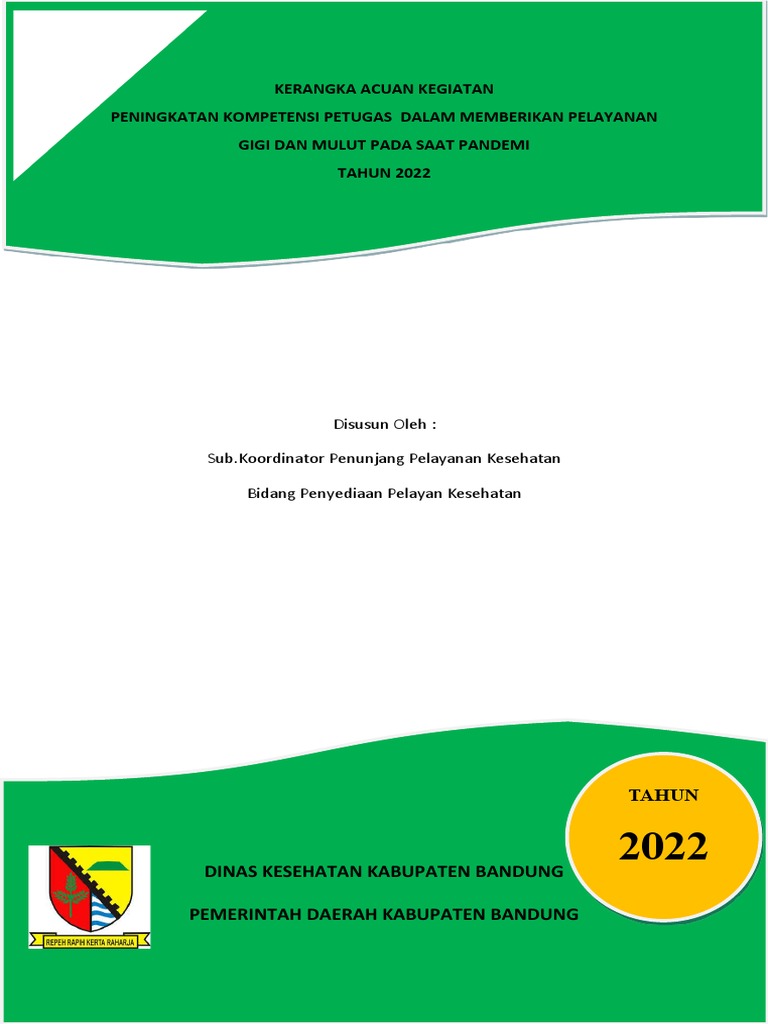 KAK Gigi Dan Mulut 2022 (1) (1) Revisi New Again | PDF