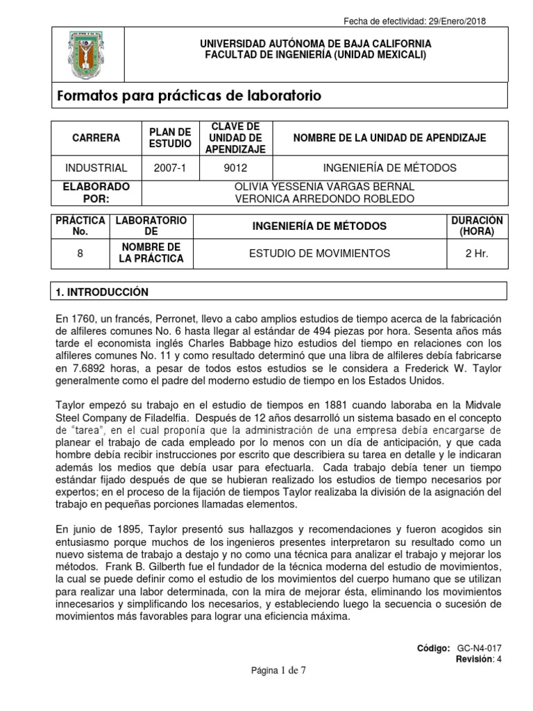 Formatos de Prácticas de Laboratorio | PDF | Ingeniería | Laboratorios