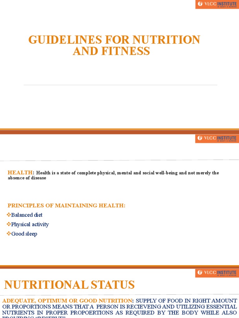 Nutrition & Fitness Guide | PDF | Human Nutrition | Nutrients