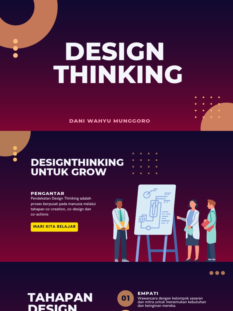 MENINGKATKAN PENGERTIAN DESIGN THINKING | PDF