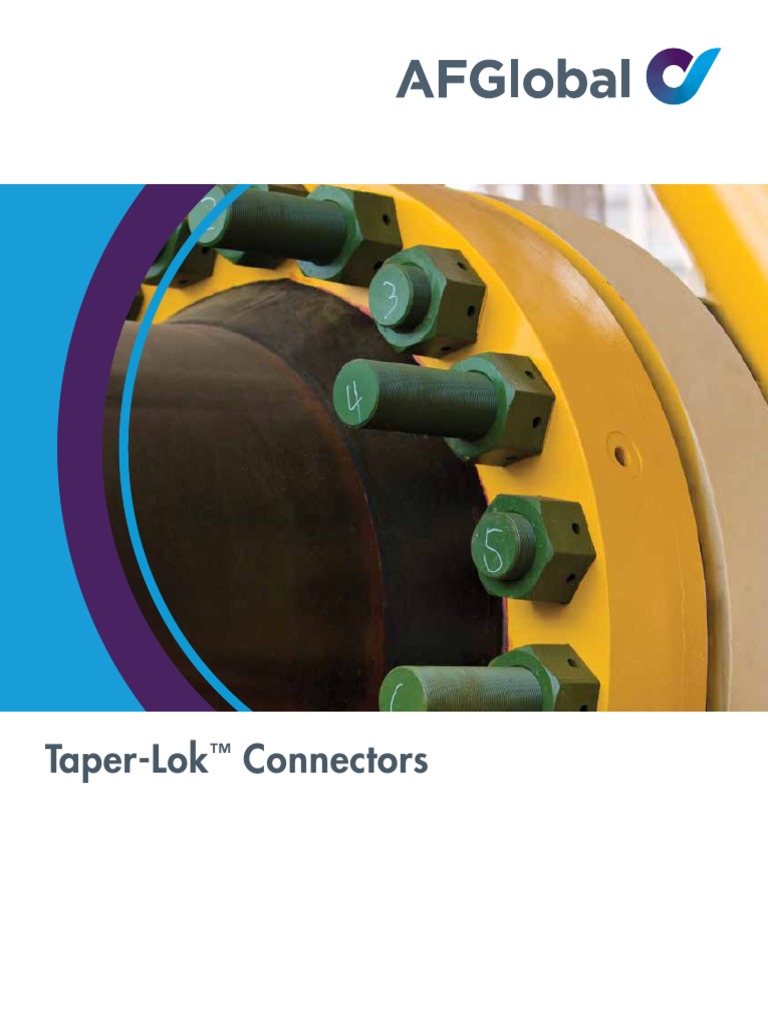 AFG-1075 Taper-LokConnectors Catalog LowRes | PDF | Pipe (Fluid ...