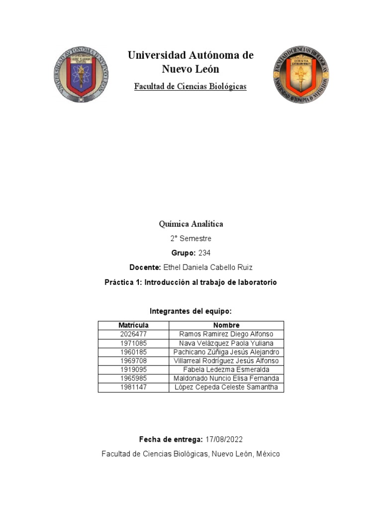 Reporte Practica 1 ANALITICA | PDF