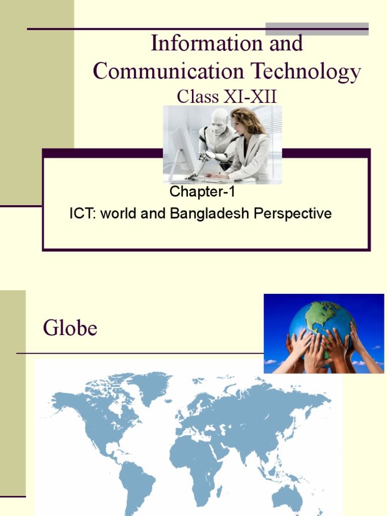 Information and Communication Technology: Class XI-XII | PDF | Educational Technology ...