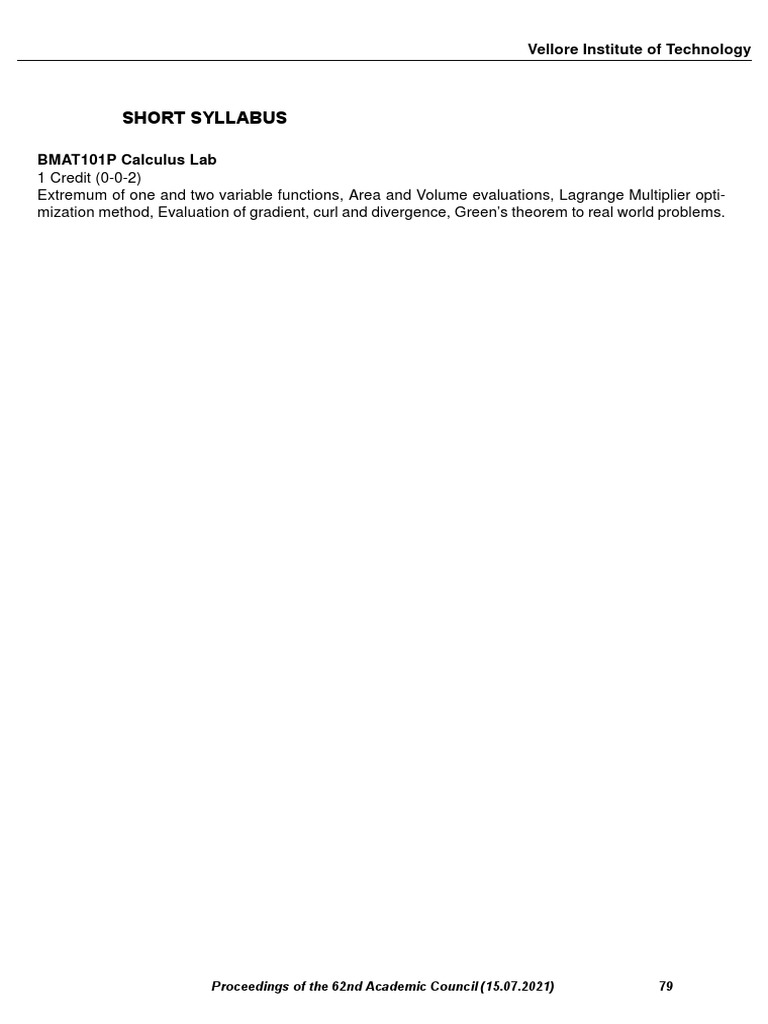 Bmat101p Calculus-Lab Lo 1.0 65 Bmat101p | PDF | Integral | Matlab