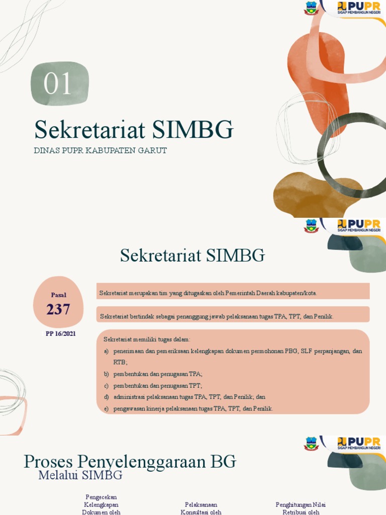 Proses SIMBG untuk Pemda Garut | PDF