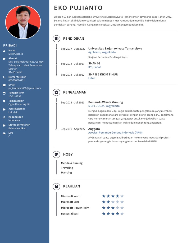 CV Eko Pujianto #1 | PDF