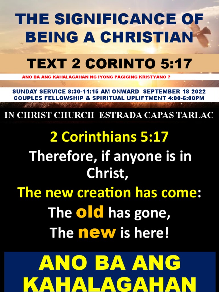 Significant of Being A Christian | PDF