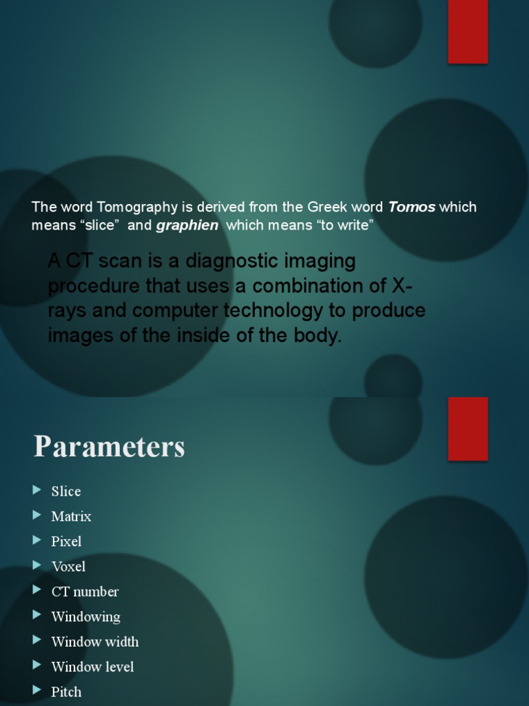 CT Scan Final | PDF | Ct Scan | Medical Imaging