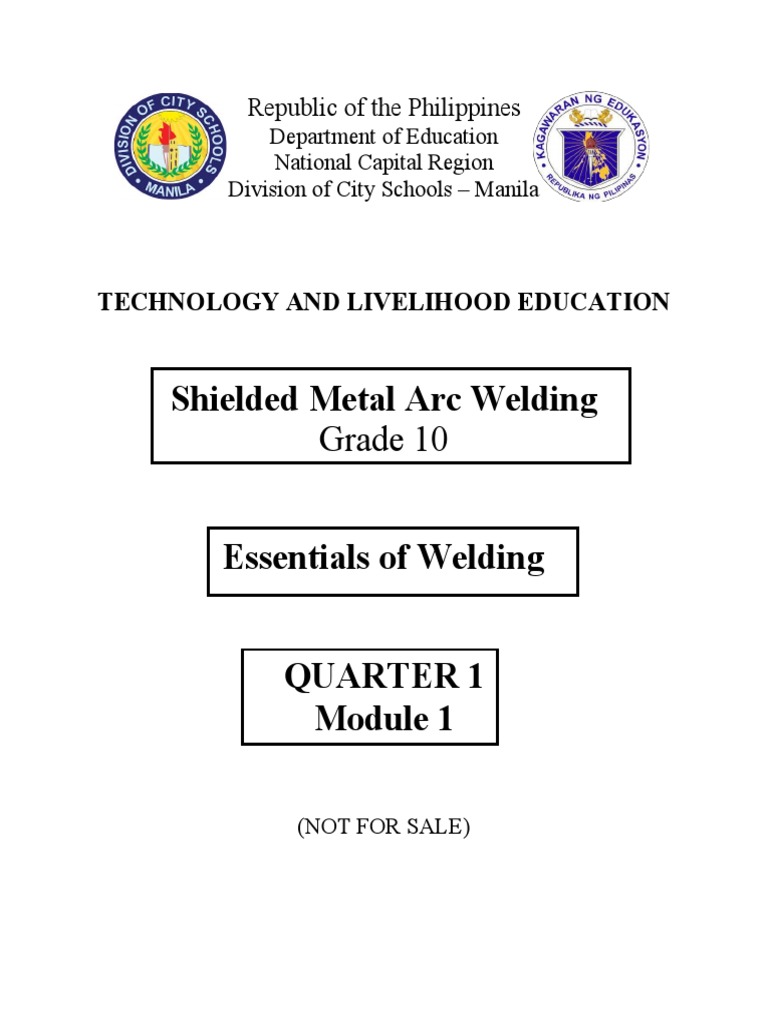 Module 1 Essentials of Welding | PDF | Welding | Construction