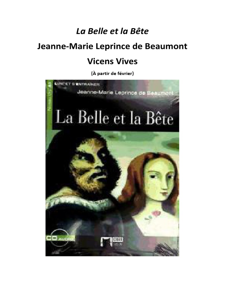 Libro Lectura La Belle Et La Bête | PDF