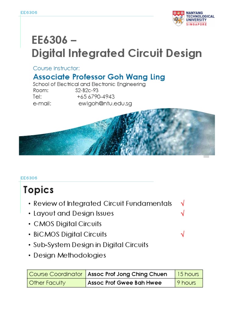 01 EE6306 - MOS Transistor Theory | Download Free PDF | Mosfet | Field Effect Transistor