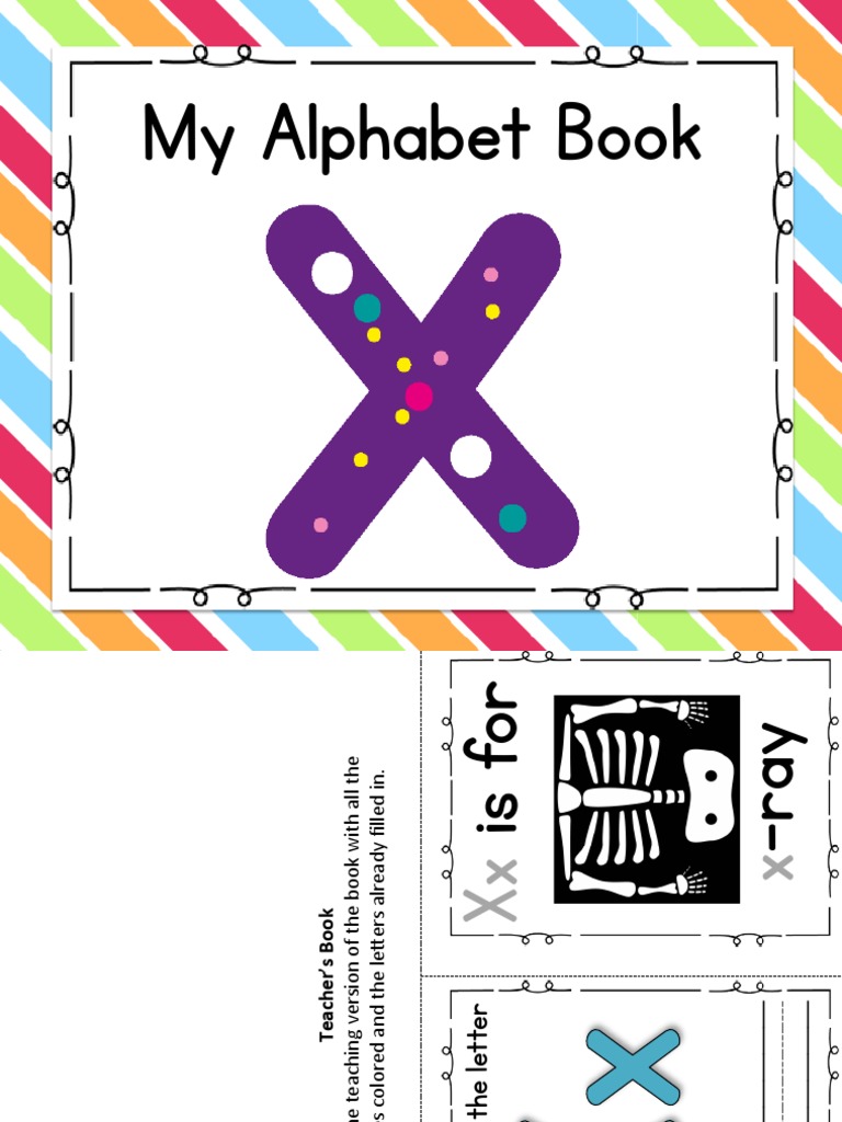 Alphabet Book Letter X | PDF