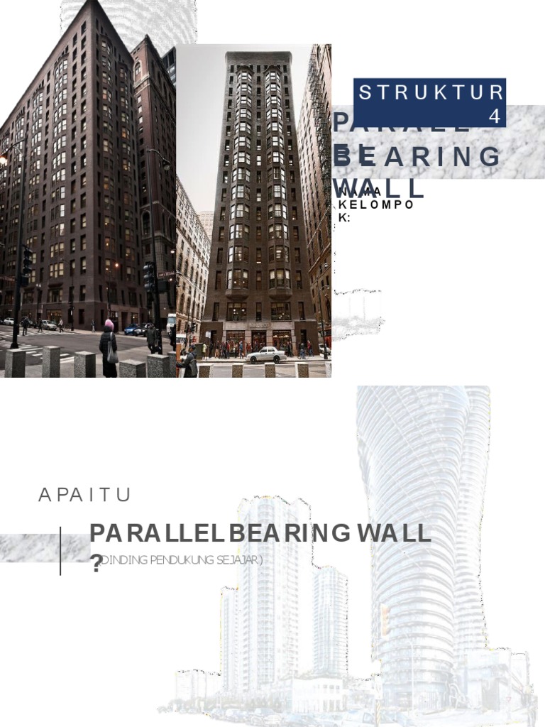Parall EL Bearing Wall: Struktur 4 | PDF