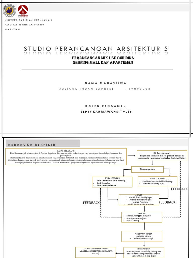 Perancangan Mixed Use di Batam | PDF