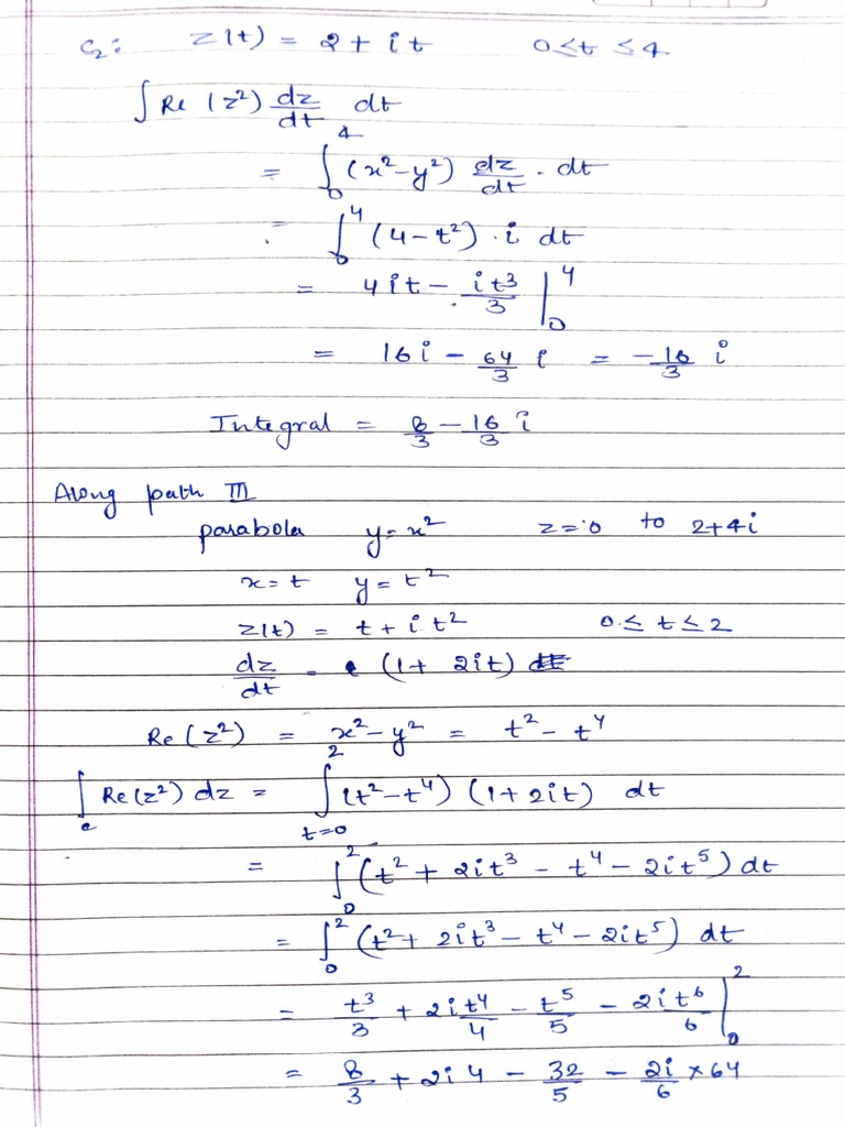 Complex Integration 2 | PDF