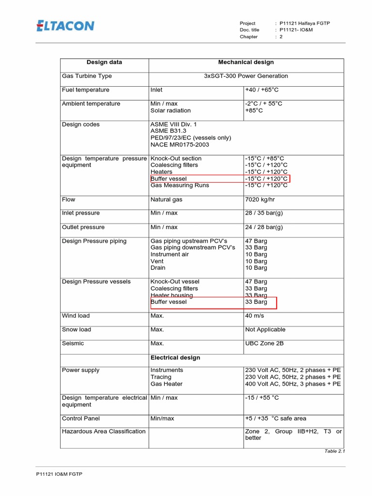 Buffer Vessel Design Data | PDF | Valve | Pipe (Fluid Conveyance)
