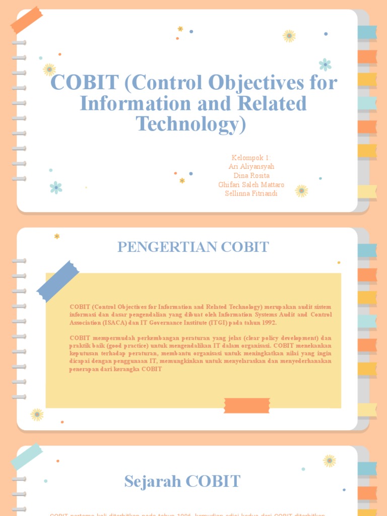 COBIT | PDF | Pengelolaan Keuangan & Uang | Komputer