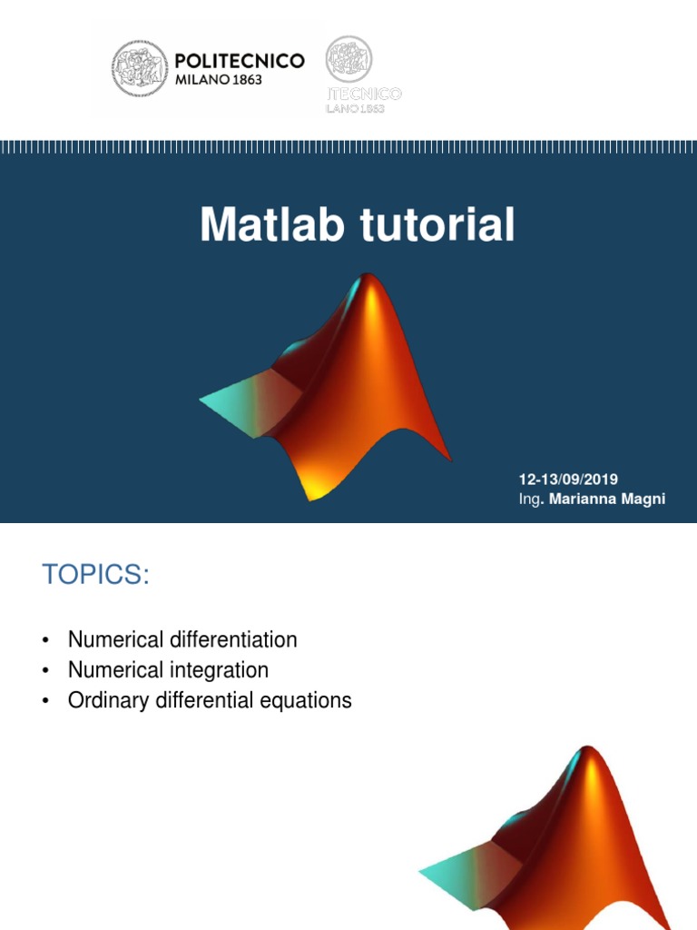 Introduction to Numerical Methods in Matlab: Numerical Differentiation ... Introduction to Numerical Methods in Matlab: Numerical Differentiation ...