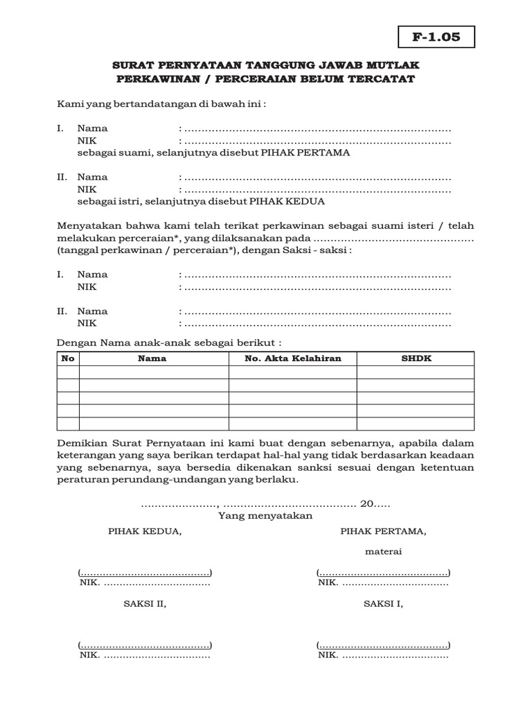 f105 (Sptjm-Suami-Istri) | PDF