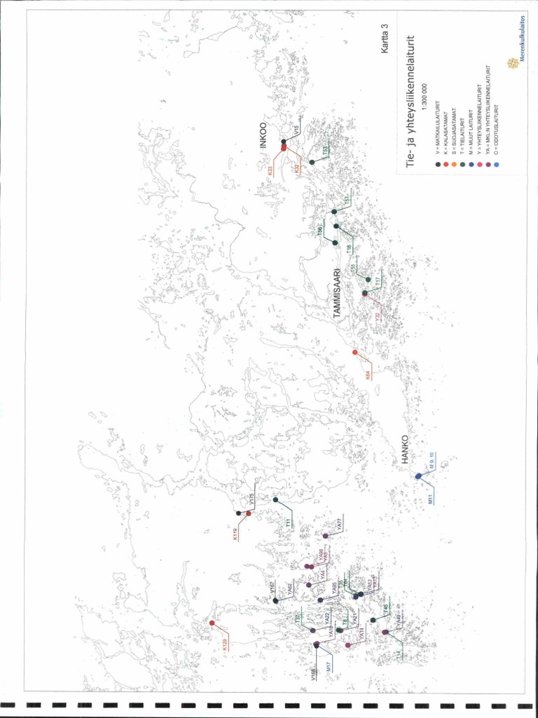 Kartta Hanko Länsi-Inkoo | PDF